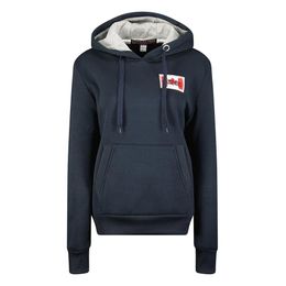 Canadian Peak Hoodie "Genifeak" in Dunkelblau - 65% | Gr&ouml;&szlig;e S | Damen-sweatshirts-jacken