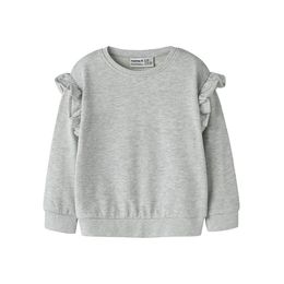 name it Sweatshirt "Tilde" in Grau - 40% | Gr&ouml;&szlig;e 116 | Kinder-sweatshirts-jacken