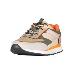 Geographical Norway Sneakers ''Olyno'' in Beige/ Khaki/ Creme - 67% | Gr&ouml;&szlig;e 41 | Herrensneakers