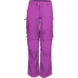 Trollkids Zipp-Off-Trekkinghose "Oppland" - Regular fit - in Lila - 37% | Gr&ouml;&szlig;e 152 | Kinderhosen