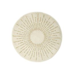 Ethnical Life Teppich in Creme - &Oslash; 80 cm - 70% |