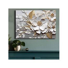 ABERTO DESIGN Leinwanddruck - (B)100 x (H)70 cm - 66% | Wanddekoration