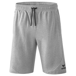 Erima Sweatshorts "Essential" in Grau - 48% | Gr&ouml;&szlig;e L | Herren-plussize