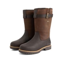 TRAVELIN' Leder-Boots "Finnberg" in Braun - 63% | Gr&ouml;&szlig;e 37 | Damen-stiefel