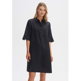 Opus Leinen-Kleid in Anthrazit - 57% | Gr&ouml;&szlig;e 34 | Damen-kleider