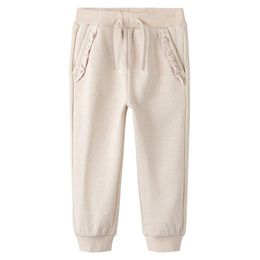name it Sweathose "Tilde" in Beige - 31% | Gr&ouml;&szlig;e 122 | Babyhosen