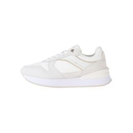Tommy Hilfiger Shoes Leder-Sneakers in Wei&szlig; - 71% | Gr&ouml;&szlig;e 38 | Damen-sneakers