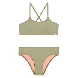 O`Neill O'Neill Bikini "Essentials" in Khaki - 28% | Gr&ouml;&szlig;e 176 | Kinder-bademode