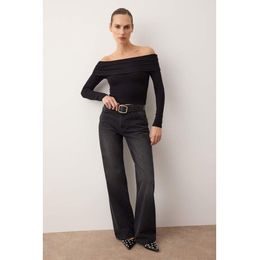 Trendyol Bluse in Schwarz - 59% | Gr&ouml;&szlig;e XS | Damen-blusen