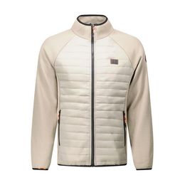 Canadian Peak Fleecejacke "Trabouleak" in Beige - 68% | Gr&ouml;&szlig;e XXL | Herren-pullover-sport