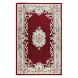 Flair Rugs Teppich in Creme/ Bordeaux - 60% | Gr&ouml;&szlig;e 120x180 cm |