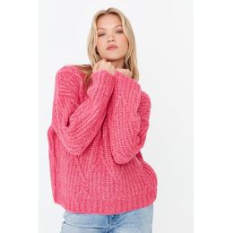 Trendyol Pullover in Pink - 61% | Gr&ouml;&szlig;e S | Damen-pullover-cardigans