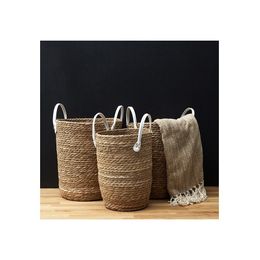 Ethnical Life Aufbewahrungskorb in Natur - (H)40 x &Oslash; 36 cm - 65% | Kisten-koerbe