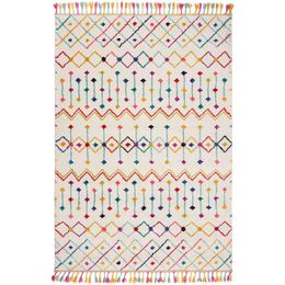 Flair Rugs Teppich in Creme/ Bunt - 56% | Gr&ouml;&szlig;e 80x150 cm |