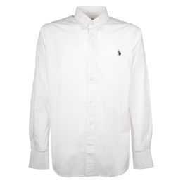 U.S. Polo Assn. Hemd - Regular fit - in Wei&szlig; - 46% | Gr&ouml;&szlig;e XL | Herren-plussize