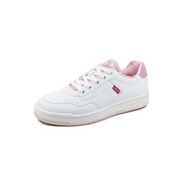 Levi's Levi ́s Sneakers "Kingdom" in Wei&szlig;/ Rosa - 52% | Gr&ouml;&szlig;e 37 | Kindersneakers