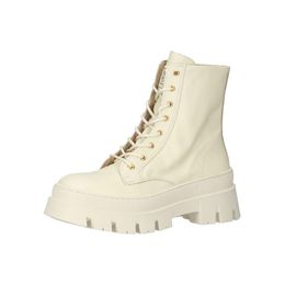Steve Madden Leder-Boots in Creme - 74% | Gr&ouml;&szlig;e 40 | Damen-stiefel