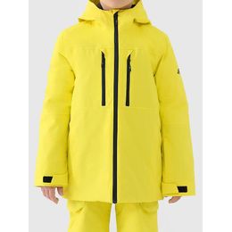 4F Ski-/ Snowboardjacke in Gelb - 56% | Gr&ouml;&szlig;e 122 | Kinder-outdoor-jacken