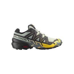 Salomon Trailrunningschuhe "Speedcross 6" in Gr&uuml;n/ Gelb - 26% | Gr&ouml;&szlig;e 44 2/3 | Herrenschuhe-outdoorschuhe