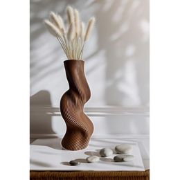 ABERTO DESIGN Vase in Braun - (H)23 cm - 35% | Kerzen-vasen