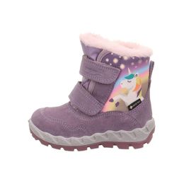 Superfit Leder-Winterboots "Icebird" in Lila - 49% | Gr&ouml;&szlig;e 23 | Baby-stiefel-boots