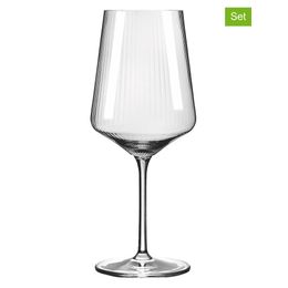 Ritzenhoff 12er-Set: Weingl&auml;ser "Sonnenschliff" - 540 ml - 63% | Gedeckter-tisch