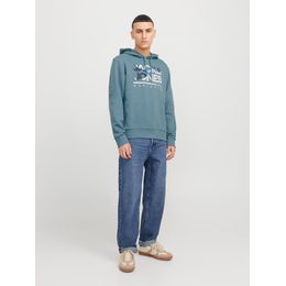 Jack & Jones Jack & Jones Hoodie in Blau - 60% | Gr&ouml;&szlig;e M | Herren-sweatshirts-jacken