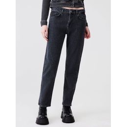 LTB Jeans - Tapered fit - in Schwarz - 80% | Gr&ouml;&szlig;e W31 | Damenjeans