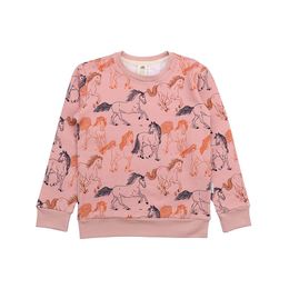 Walkiddy Sweatshirt in Rosa - 40% | Gr&ouml;&szlig;e 134 | Kinder-sweatshirts-jacken