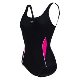arena Shape-Badeanzug in Schwarz/ Pink - 55% | Gr&ouml;&szlig;e 38 | Damen-bademode
