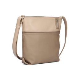Zwei Umh&auml;ngetasche in Hellbraun/ Beige - (B)29 x (H)27 x (T)8 cm - 41% | Damen-taschen