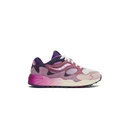 Saucony Leder-Sneakers "Grid Shadow 2" in Lila/ Rosa - 58% | Gr&ouml;&szlig;e 37,5 | Damen-sneakers