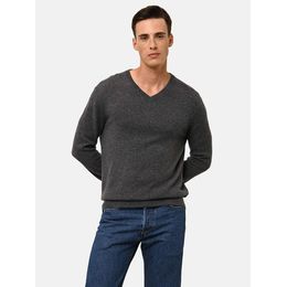 Just Cashmere Kaschmir-Pullover "Walt" in Anthrazit - 56% | Gr&ouml;&szlig;e L | Herren-plussize