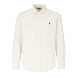 U.S. Polo Assn. Cordhemd - Regular fit - in Creme - 54% | Gr&ouml;&szlig;e L | Herren-plussize