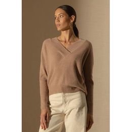 Perfect Cashmere Kaschmir-Pullover "Grainne" in Camel - 58% | Gr&ouml;&szlig;e M | Damen-pullover-cardigans