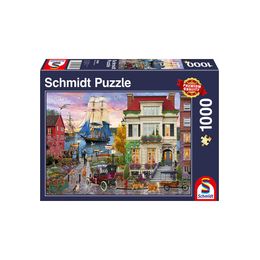 Schmidt Spiele 1.000tlg. Puzzle "Schiff im Hafen" - ab 12 Jahren - 37% | Gesellschaftsspiele