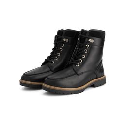 TRAVELIN' Leder-Boots "Tronstad" in Schwarz - 68% | Gr&ouml;&szlig;e 36 | Damen-stiefel
