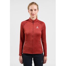 Odlo Fleecejacke "Tencia" in Rot - 48% | Gr&ouml;&szlig;e M | Damenjacken