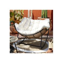 Garden Spirit Loungesessel "Tulum" in Creme - (B)96 x (H)73 x (T)114 cm - 63% | Garten-moebel