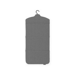 Brabantia T&uuml;r-Dampfdecke, Schwarz, Textil, 40.4x93x1.2 cm, Haushaltsreinigung, W&auml;schepflege, B&uuml;gelbretter