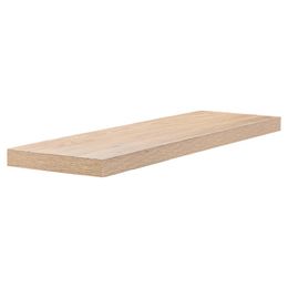 Boxxx Wandboard, Eiche, Holzwerkstoff, 90x3.8x23.5 cm, Wohnzimmer, Regale, Wandboards