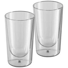 WMF Latte-Macchiato-Set Kineo, Klar, Glas, 2-teilig, Kaffee & Tee, Tassen, Latte Macchiato Gl&auml;ser