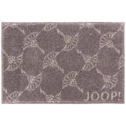 JOOP! Badteppich New Cornflower Allover, Graphit, Textil, Blume, rechteckig, 50x60 cm, Made in Germany, rutschhemmend, Badtextilien, Badematten