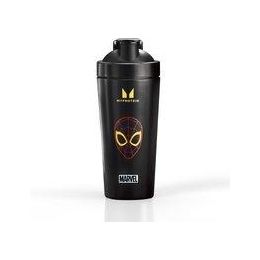 Myprotein Spiderman-Shaker aus recyceltem Metall &ndash; Schwarz