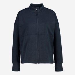 Dunkelgraue Sweatjacke