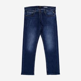 Replay Dunkelblaue Grover Straight Leg Jeans