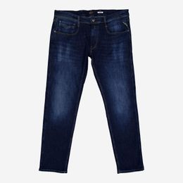 Replay Dunkelblaue Anbass Slim Fit Jeans