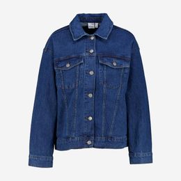 V&eacute;ro Moda Dunkelblaue Jeansjacke