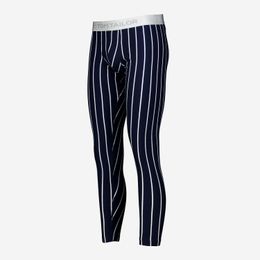 Tom Tailor Dunkelblaue Pyjamahose mit Streifenmuster