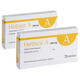 Helixor A Ampullen 100 mg Doppelpackung 2 St